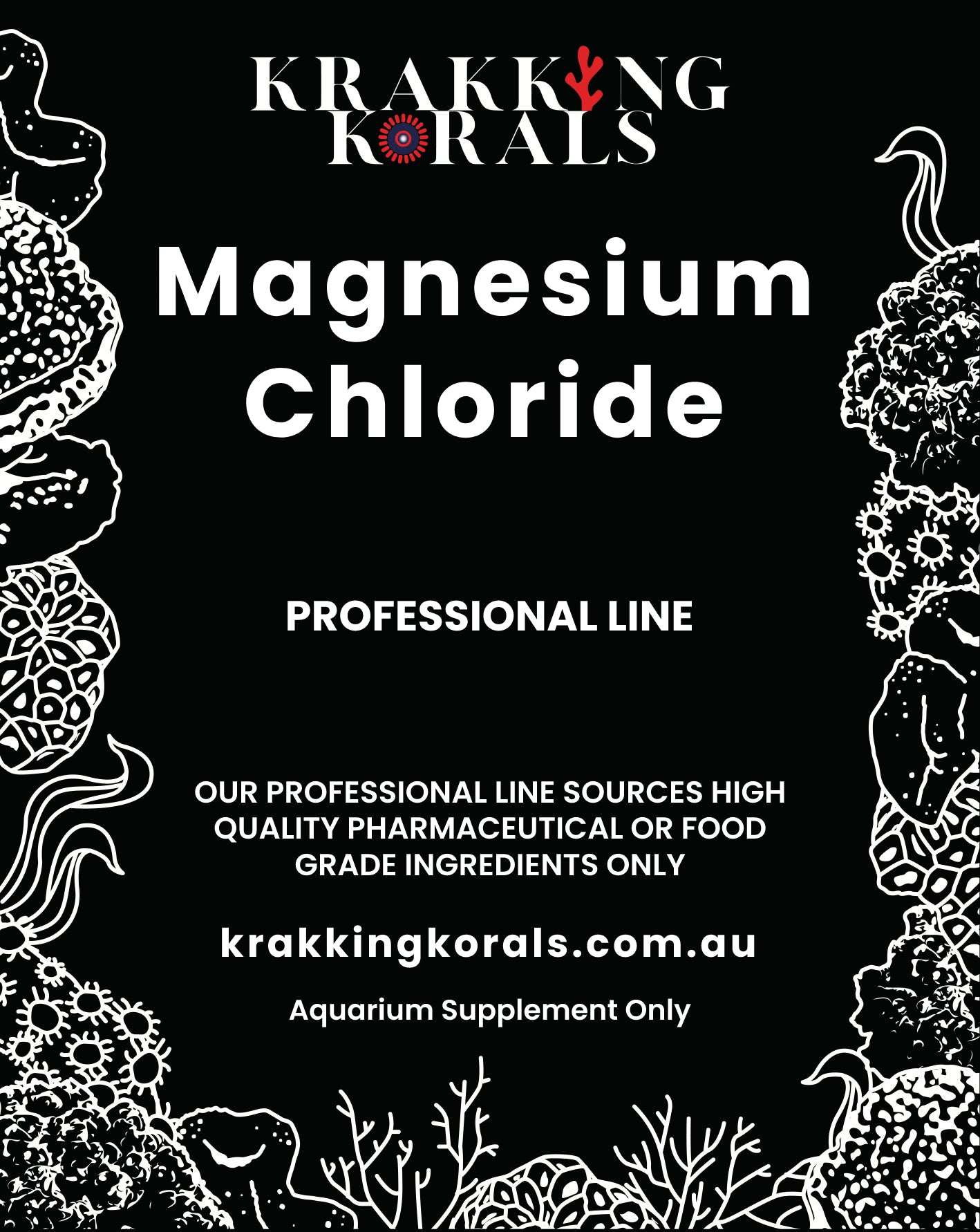 Coral Magnesium Supplements | Krakking Korals